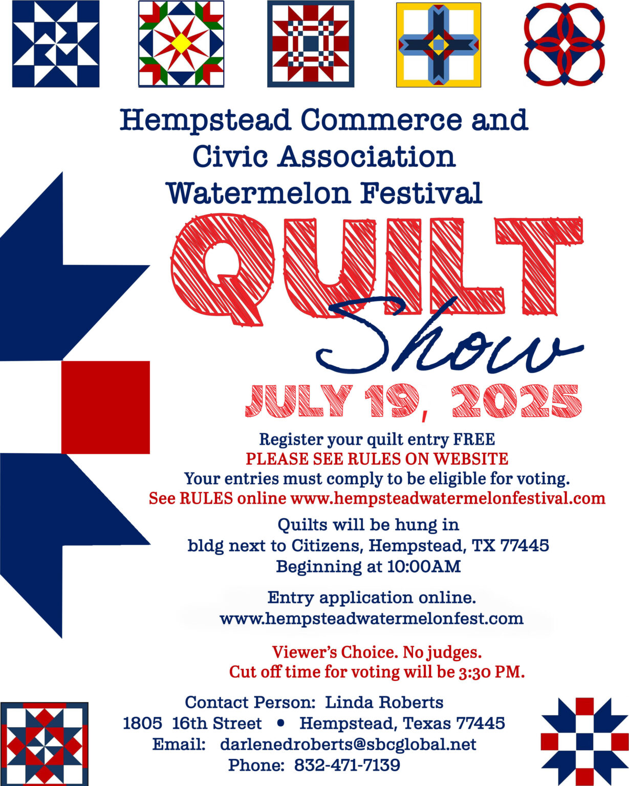 Schedule of Events | Hempstead Watermelon Festival
